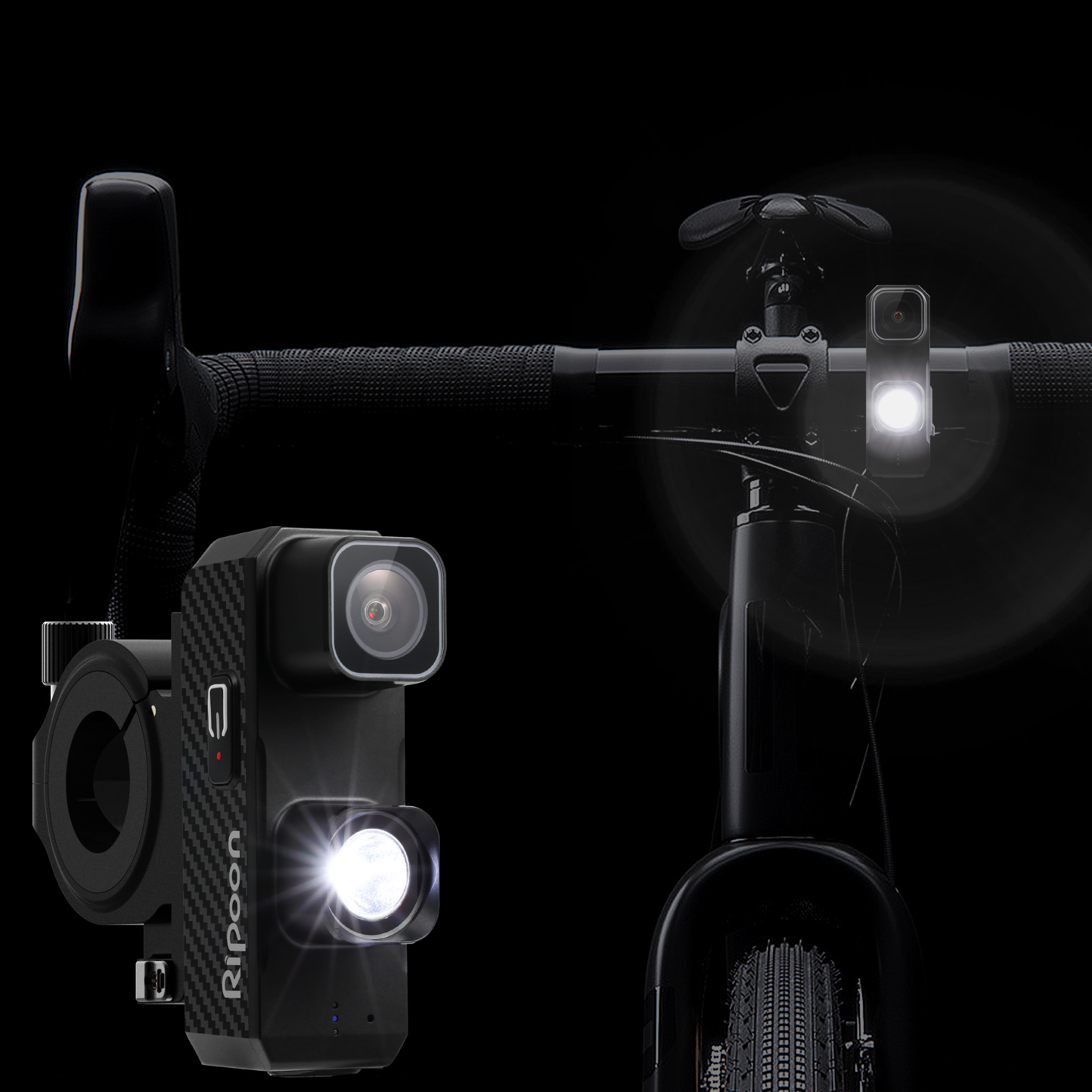 Bikers.SG Ripoon Q101 All new integrated smart front light and camera